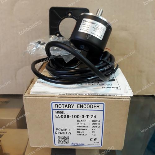 Jual Auotonic Rotary Encoder E50SB-100-3-T-24 12-24V DC - Jakarta Barat ...