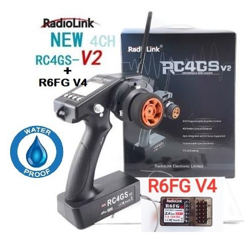 Promo RadioLink RC4GS 2.4G 4CH Gun Controller Transmitter - RC4GS V3 ...
