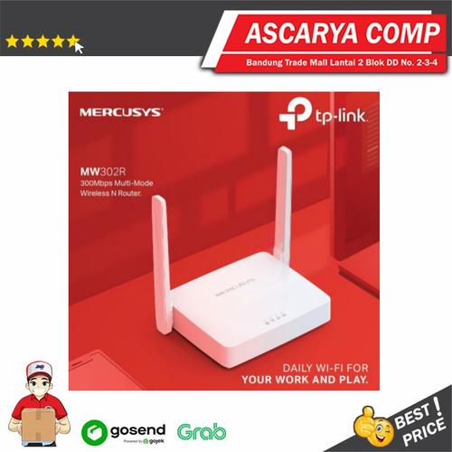 Jual Mercusys MW302R Multi-Mode Wireless N Router 300Mbps - Kota ...