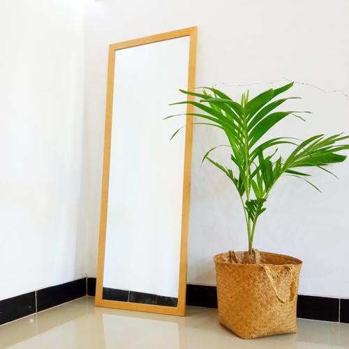Jual cermin dinding besar full body 45 x 125 cm kaca rias minimalis ...