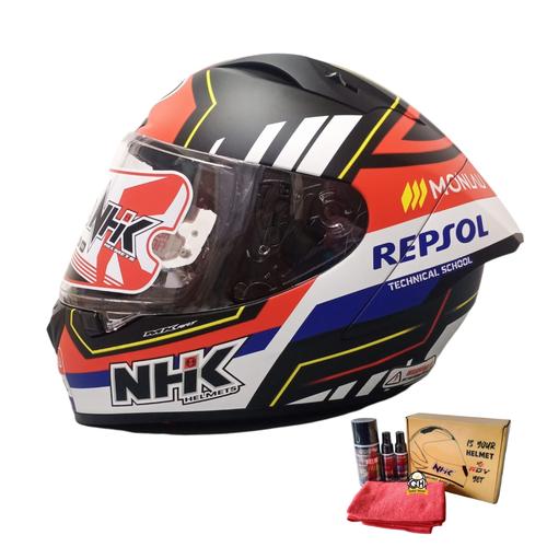 Jual HELM NHK GP R TECH STREET MONLAU BLACK DOFF - S - Kab. Tangerang ...