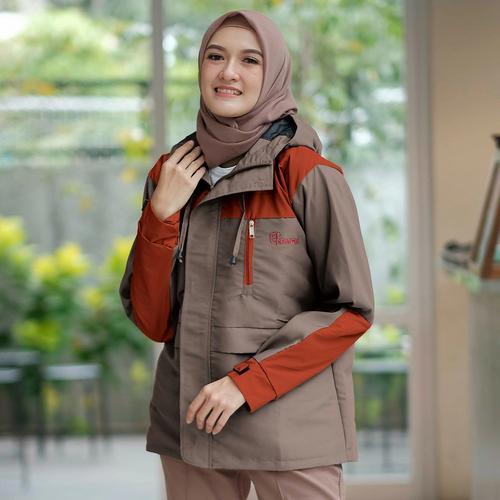 Jual JAKET WANITA PARASUT ANTI AIR JEKET MOTOR CEWEK WINDBREAKER ...