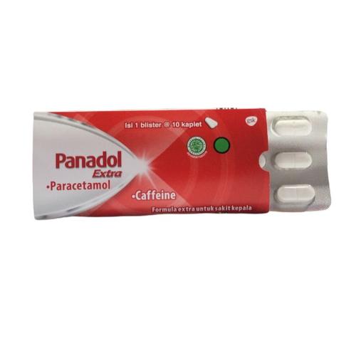 Jual PANADOL MERAH TABLET @10 PARACETAMOL & CAFFEINE - SAKIT KEPALA ...