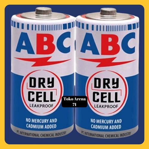 Jual Batu Baterai Battery Batere ABC Biru Tipe D Besar R20S R20 S R14C ...