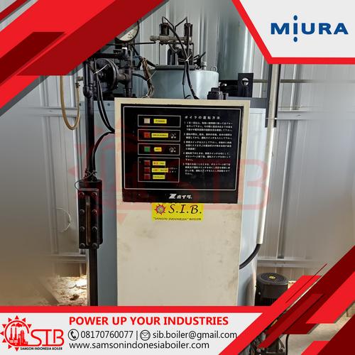 Jual STEAM BOILER SECOND 750 KG/JAM (KG/HOUR) MIURA SOLAR BY SIB - Kab ...