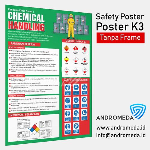 Jual Safety Poster K3 : Chemical Handling - Kota Bandung - Safety ...