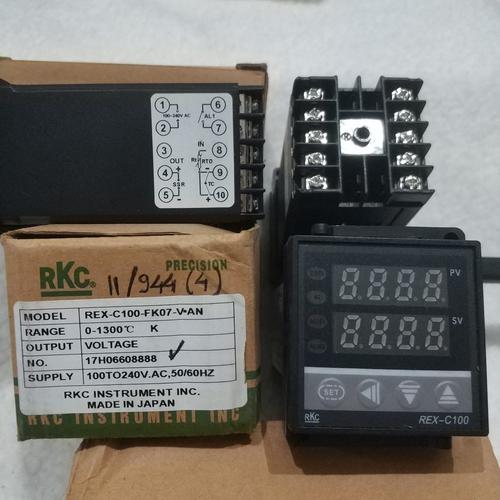 Jual RKC REX-C100-FK07-V*AN TEMPERATURE CONTROL RKC THERMO CONTROL 1300 ...