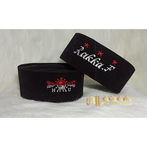Jual Peci Nu Merah Putih Free Bordir Nama - 5, Nama Bawah Logo - Kota ...