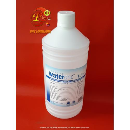 Jual Waterone OneMed 1 Liter / Aquabides / Purified Water 1 Liter ...
