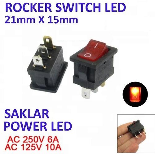 Jual BA-13 Switch Saklar 3 Pin ( 3 Kaki ) + Lampu - Jakarta Barat ...
