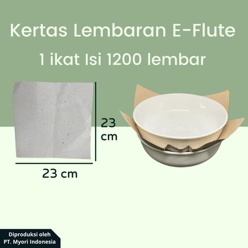 Jual (Uk.23x23 cm) Kertas Fluting Corrugated | Pelindung Barang Pecah ...