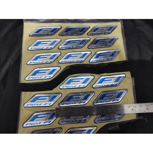 Jual Stiker Sticker Emblem Fi Honda PGM-Fi Untuk Semua Jenis Motor ...