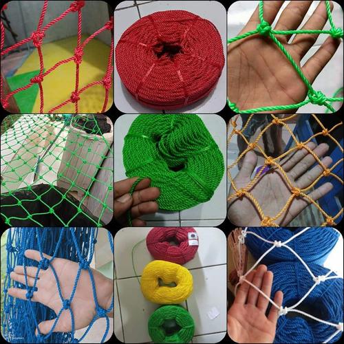 Jual jaring pagar lapangan jaring pengaman pembatas PE 3mm - Kuning ...