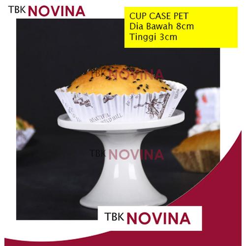 Jual PAPER CUP CASE ROTI BULAT 8 CM / KERTAS ALAS CUP ROTI LAMINASI ...