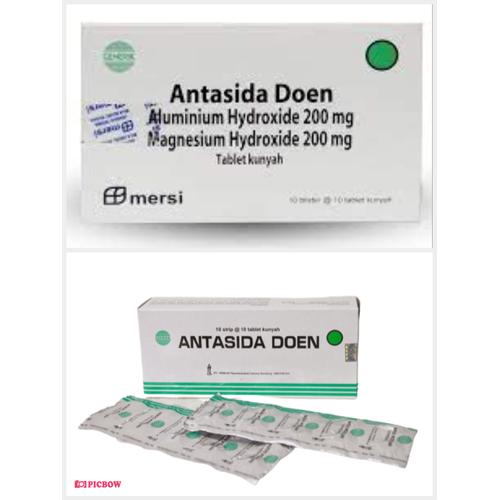 Jual ANTASIDA TABLET PER BOX MERK TRIMAN DAN MERSI - ANTASIDA TRIMAN ...