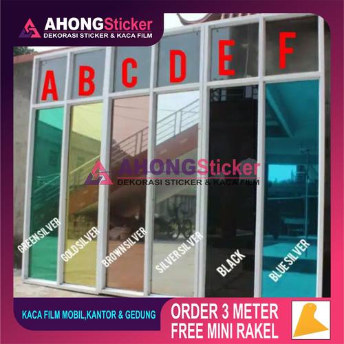 Jual KACA FILM ONEWAY/KACA FILM ONE WAY - Hitam - Kota Bekasi - STIKER ...