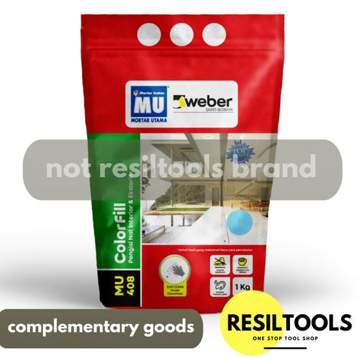 Jual MU 408 Putih 1 kg Pengisi Pewarna Nat Keramik Semen Ubin Mortar ...