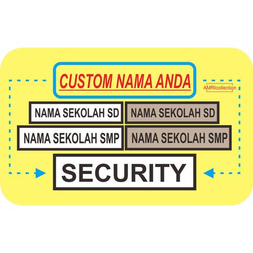Jual NAME TAG | CUSTOM NAMA-NAMA SEKOLAH | PANGKAT | LOKASI | FULL BLOK ...