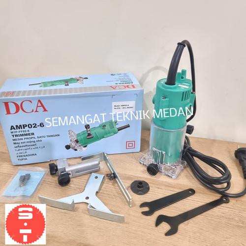 Jual AMP02-6 MESIN HAND TRIMMER MINI PROFIL ROUTER KAYU 6,35mm DCA AMP ...