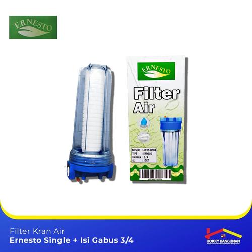 Jual Filter Air Single + Isi Gabus 3/4 Merk Ernesto - Kota Surabaya ...