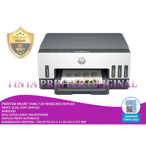 Jual PRINTER HP SMART TANK 720 ALL IN ONE WIRELESS PRINTING DUPLEX ...