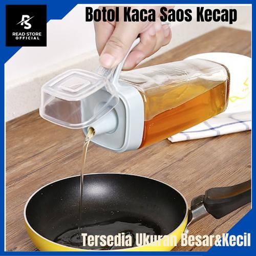 Jual Botol Kaca Tempat Saos Kecap Minyak Goreng Bekas Tutup Otomatis ...