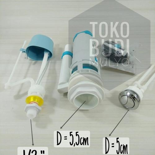 Jual Sparepart / alat tabung closet duduk / sparepart toilet dual flush ...