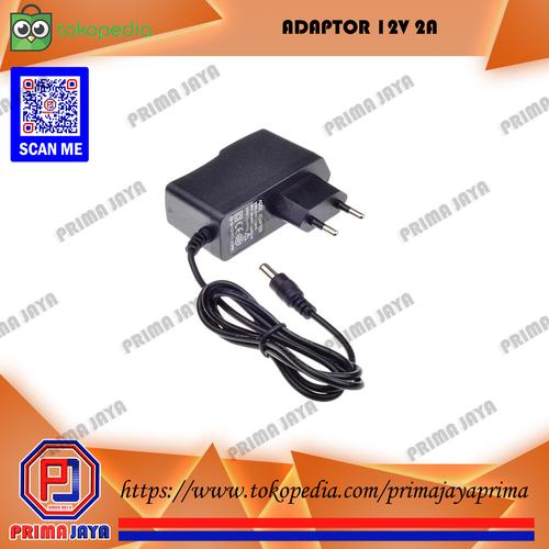 Jual Adaptor 12V 2A Untuk CCTV Modem Arduino Speaker Alat Elektronik ...