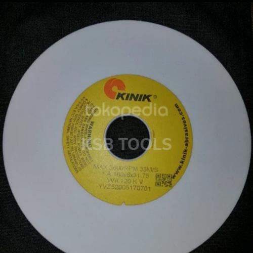 Jual KINIK 180x13x31.75 mm batu gerinda kinik WA 120 KV 1A - Jakarta ...