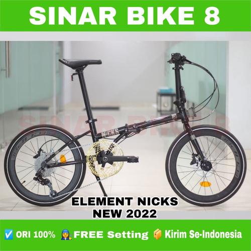 Jual Sepeda Lipat 20 Inch ELEMENT NICKS NEW 2022 - Red - Kab. Tangerang ...