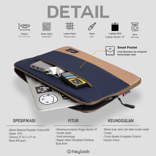 Jual TAS SOFT CASE LAPTOP COVER PELINDUNG LAPTOP MACBOOK ASUS 14 15 ...