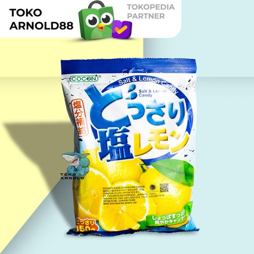 Jual COCON salt & lemon candy / Permen rasa lemon dan garam merk cocon ...