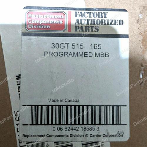 Jual MBB Board Programmed Chiller Carrier 30GT 30GB series 30GT515165 ...