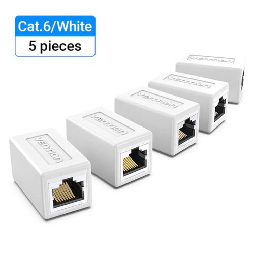 Jual Vention Barrel Connector Ethernet Extender FTP Network Rj45 Cat6 ...