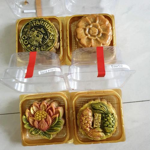 Jual READY HALAL mooncake moon cake kue bulan tausa durian pandan telor ...