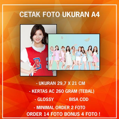 Jual CETAK FOTO UKURAN A4 - Kota Tangerang Selatan - Triphotoria ...