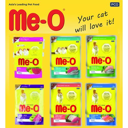 Jual MEO POUCH 80 GR MEO POUCH KITTEN MEO SASET KITTEN MEO POUCH ADULT ...