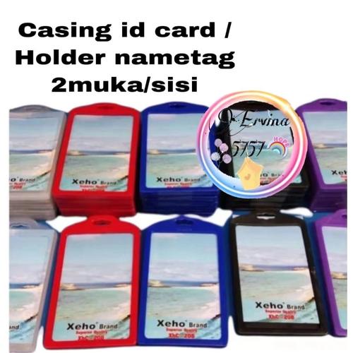 Jual 5pcs casing id card holder / casing id card 2sisi/kartu - Jakarta ...