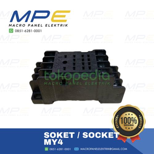 Jual Socket Relay MY4 / Soket MY4 MY 4 14 Pin 14 Kaki - Jakarta Pusat ...