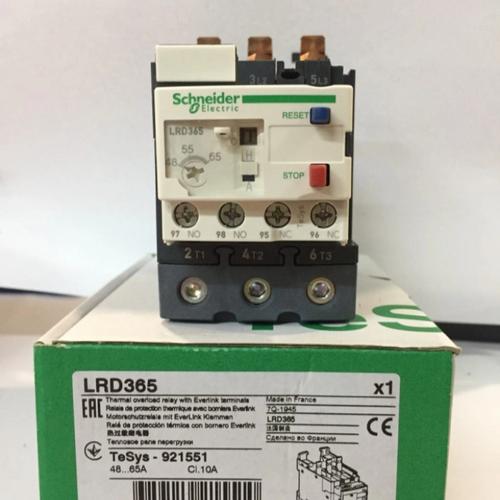 Jual Thermal Overload Relay Schneider LRD365 48A-65A - Jakarta Pusat ...