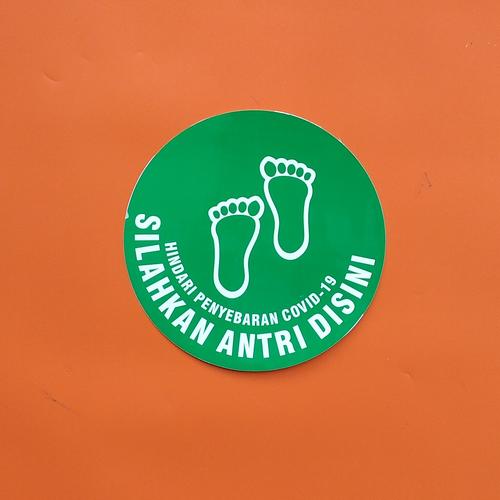 Jual Stiker Batas Antri - Stiker Antri disini - Stiker Bahana Vinyl ...