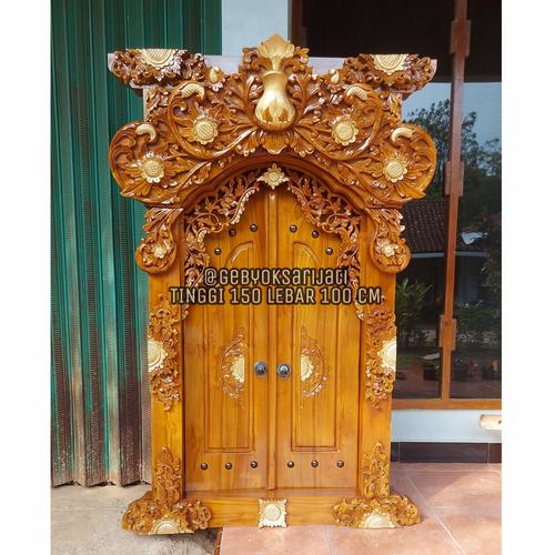 Jual jendela ukir motif bali barong stile kusen ukir jepara minimalis ...