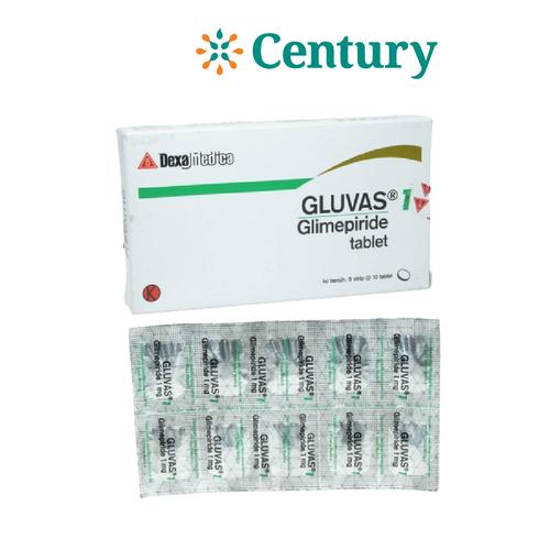 Jual GLUVAS 1MG ISI 10 TABLET / DIABETES - Jakarta Pusat - Apotik ...