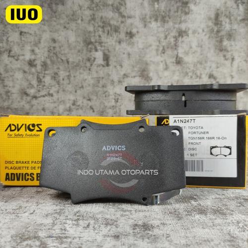 Jual Brake Pad AISIN Fortuner VRZ SRZ TRD Kampas Rem ADVICS A1N247T ORI ...