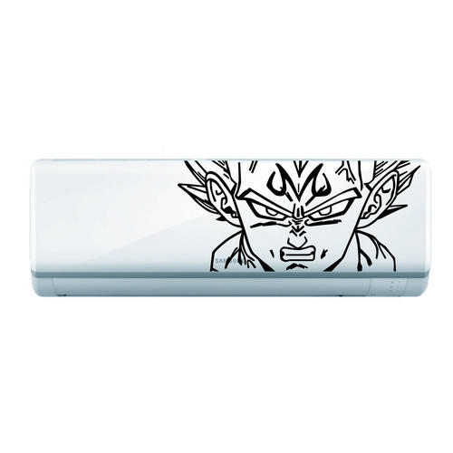 Jual sticker decal air conditioner AC dragon ball vegeta majin - Kab ...
