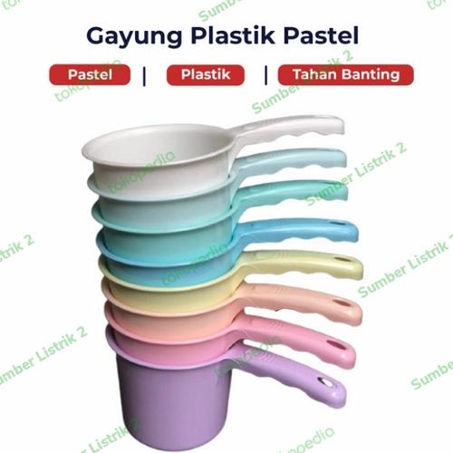 Jual gayung mandi / gayung plastik warna - Putih - Kota Tangerang ...