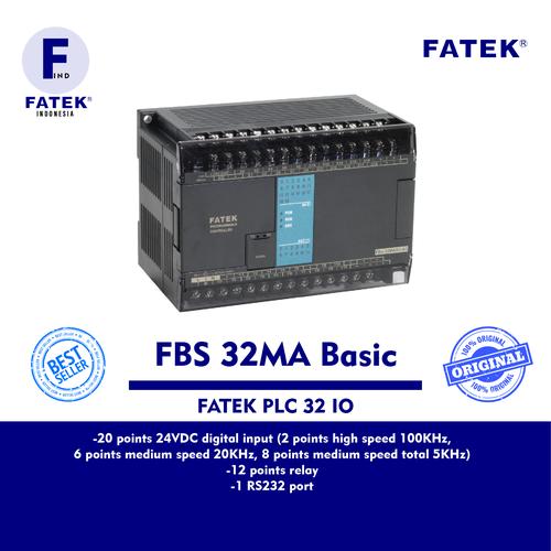 Jual FATEK PLC 32 I/O FBS 32MA Basic Series - Kab. Bekasi - FATEK INDONESIA | Tokopedia