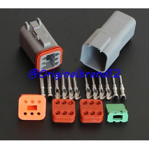 Jual Soket 6 pin Deutsch connector 6 kit Deutsch - Jakarta Barat ...