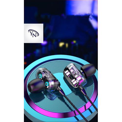Jual Earphone Gaming Stereo 4D Super Bass with Mic + Kabel Jack 3.5mm ...