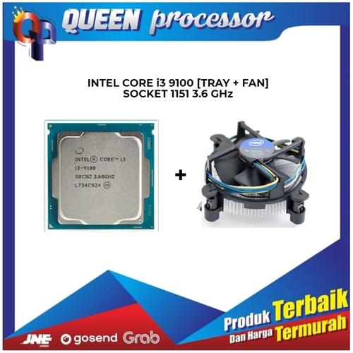 Jual Processor Intel Core i3 9100 3.6Ghz Socket 1151 TRAY + FAN - Jakarta Pusat - QUEENPROCESSOR ...
